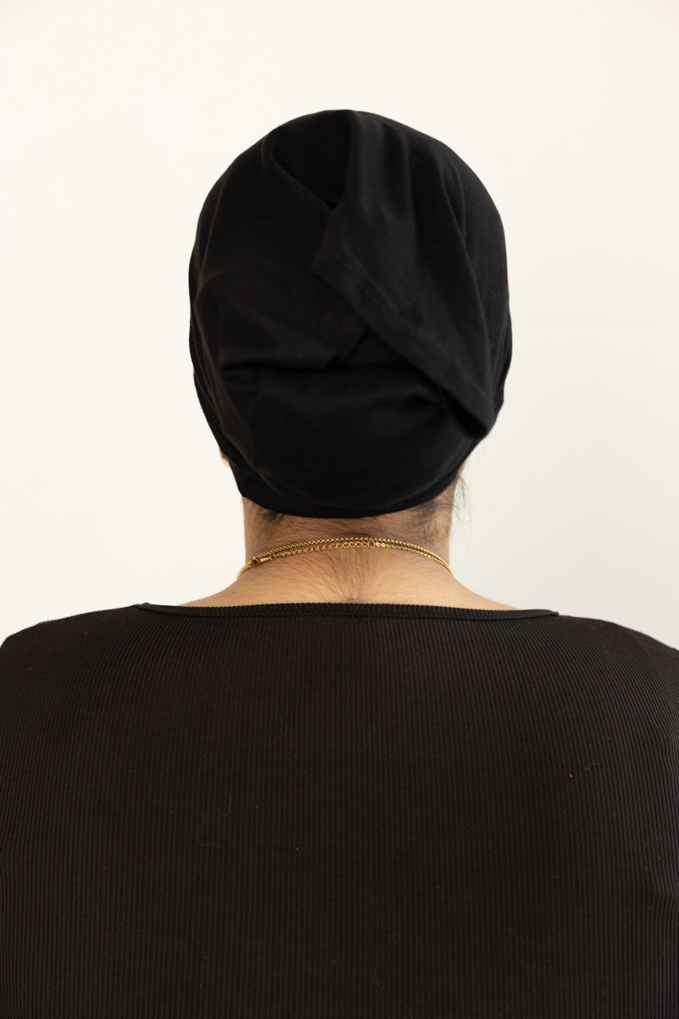 Jersey Under Scarf Tube Cap - Jet Black – Bella Hijabs