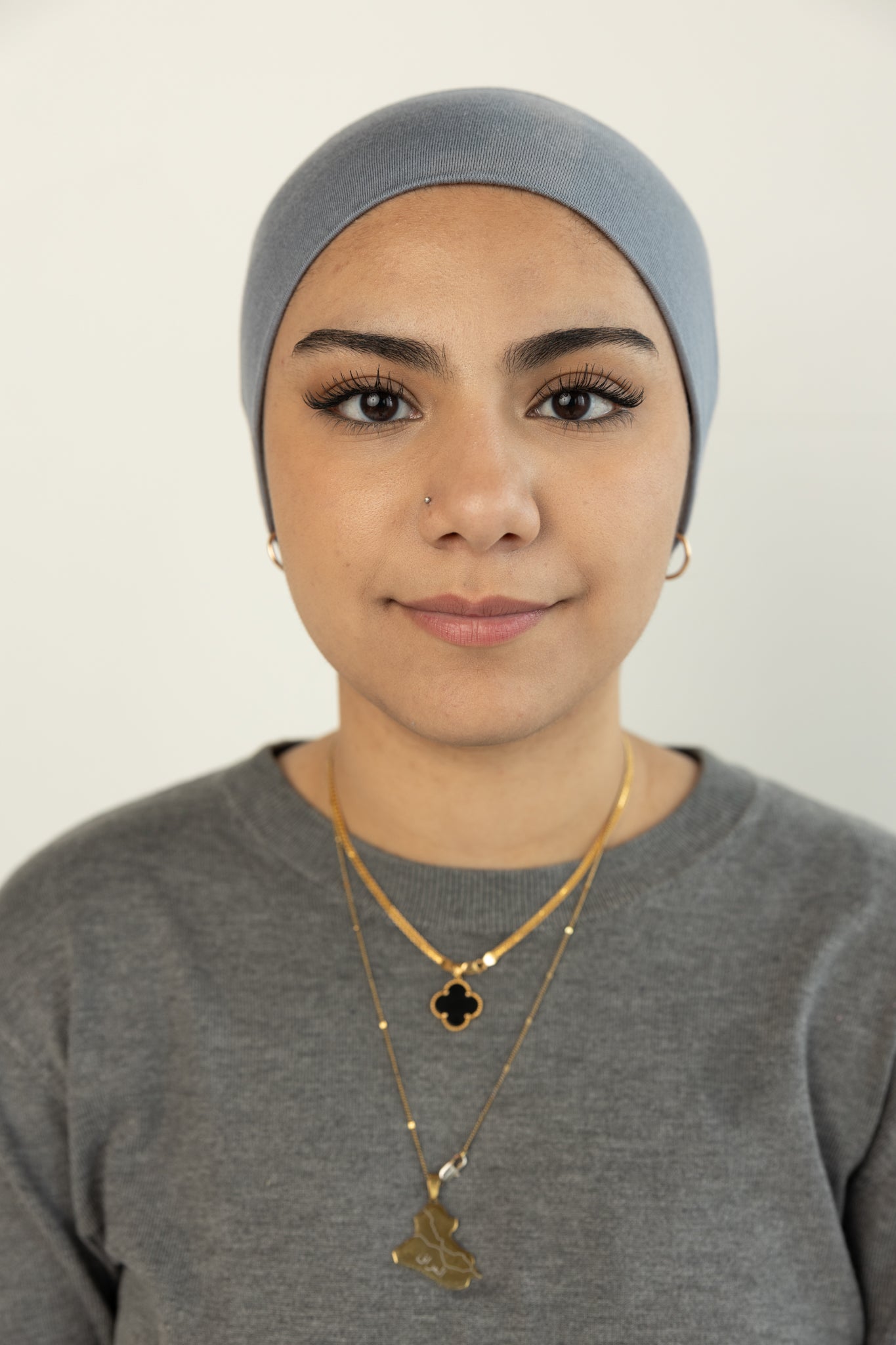 Jersey Under Scarf Tube Cap - Denim Blue – Bella Hijabs