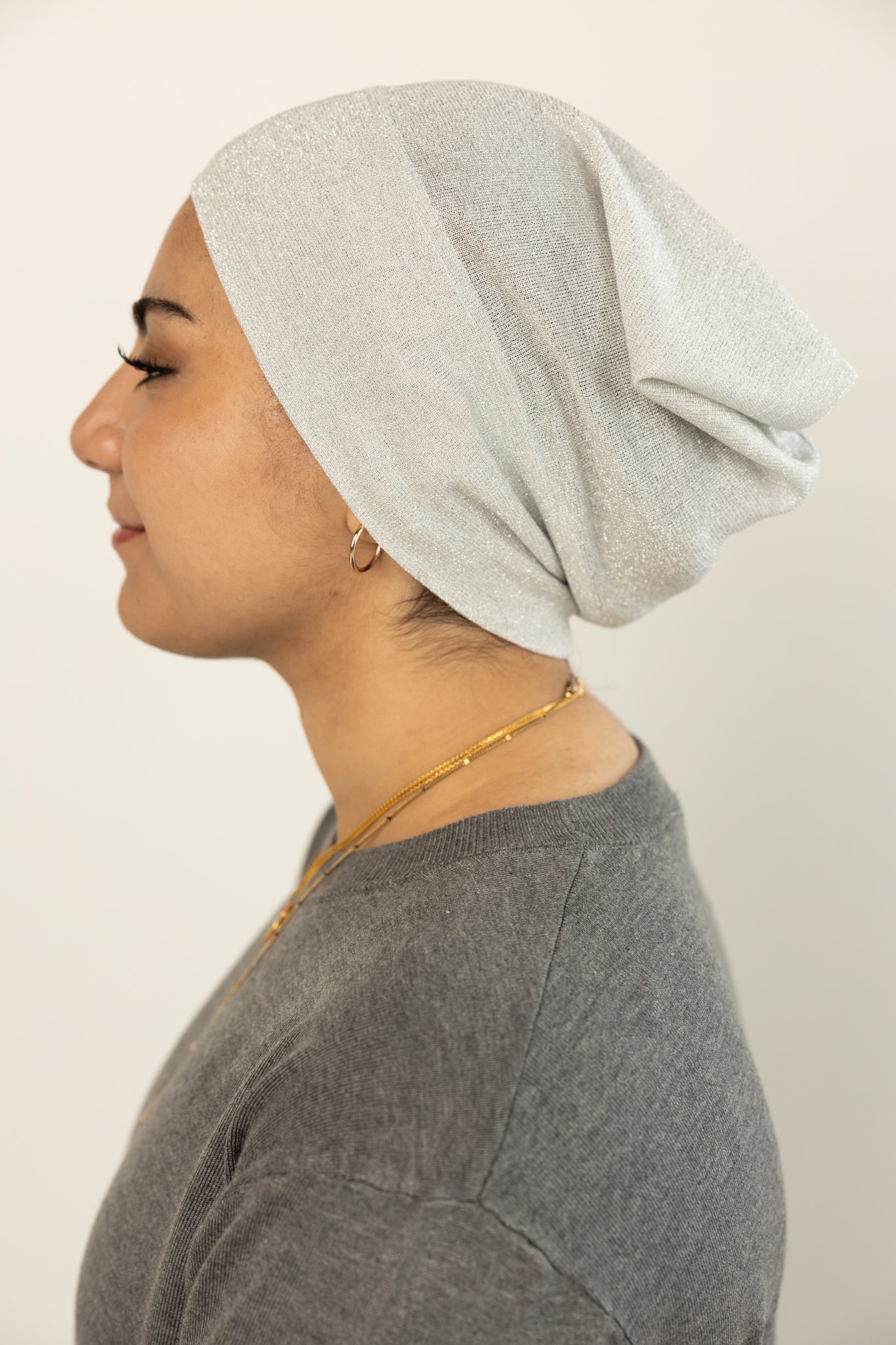 Shimmer Under Scarf - Silver – Bella Hijabs