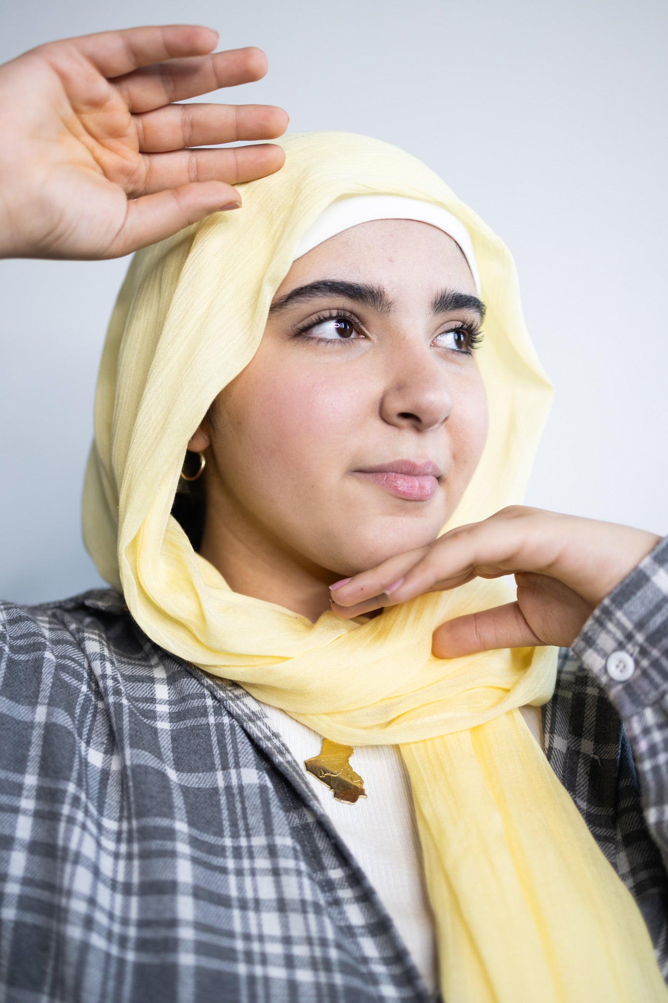 Modal Hijab - Honey Yellow – Bella Hijabs
