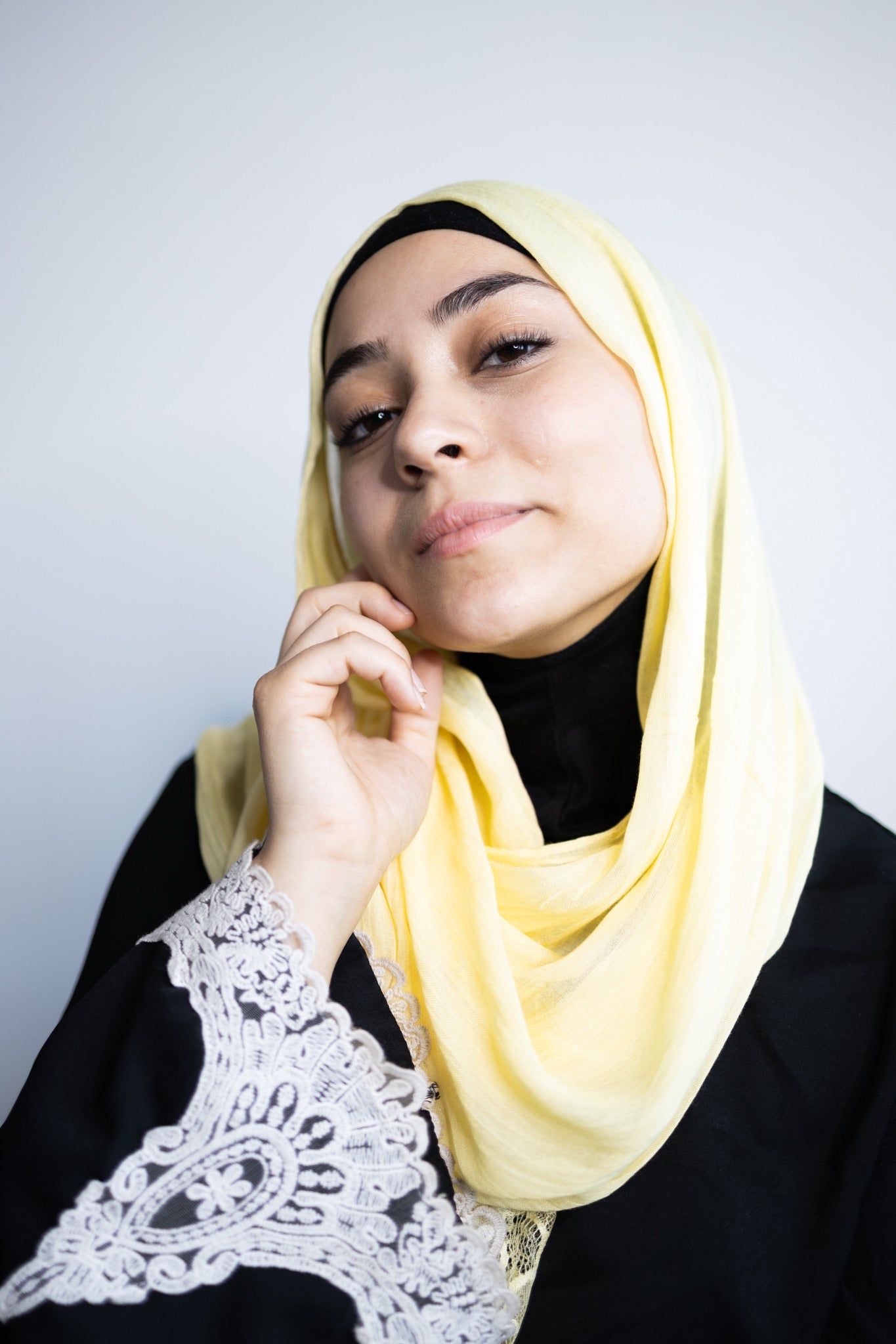 Modal Hijab - Honey Yellow – Bella Hijabs